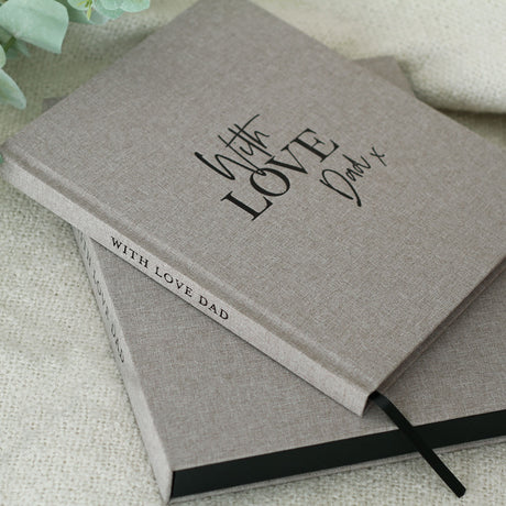Guided Keepsake Journal - With Love Dad